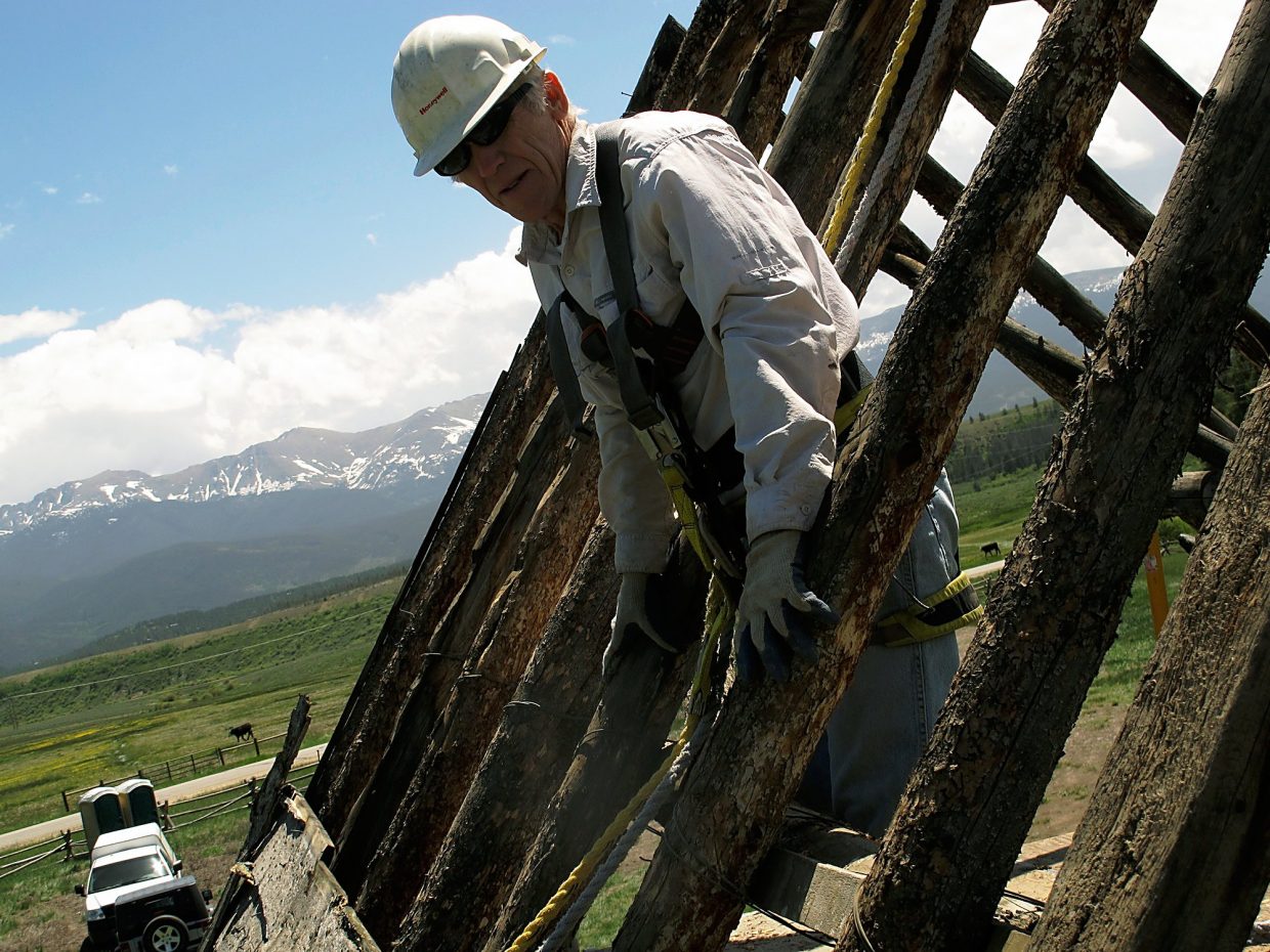 Photo: Restoring the past at the 4 Bar 4 Ranch | SkyHiNews.com